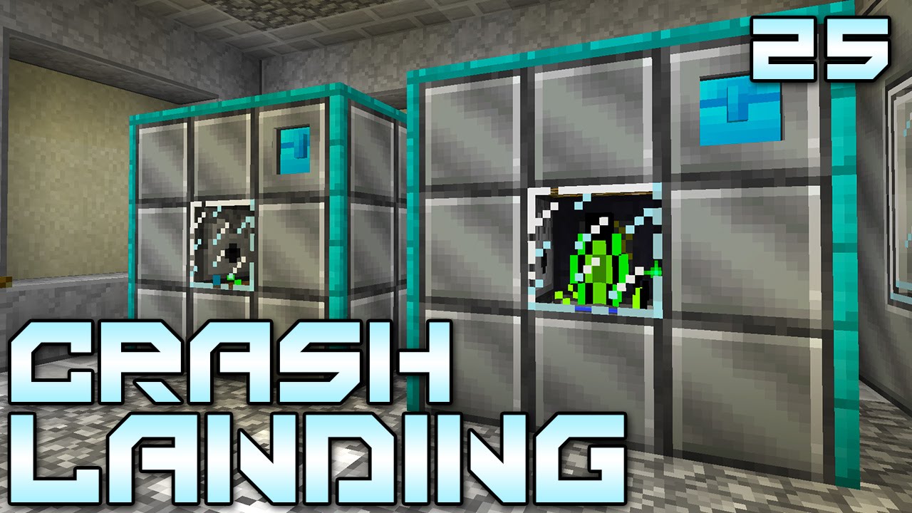 Minecraft Crash Landing 25 - "Automated Pneumaticraft Seeds!!!" (Modded ...