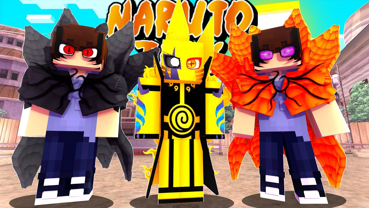 OS NOVOS MODOS DE NARUTO NO MINECRAFT POCKET EDITION! - YouTube