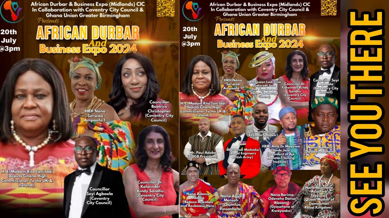 African Durbar and Business Expo Event 2024 - YouTube
