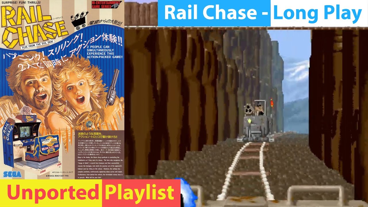 Rail Chase! Intense Arcade Light Gun Minecart Action! Unported Playlist ...
