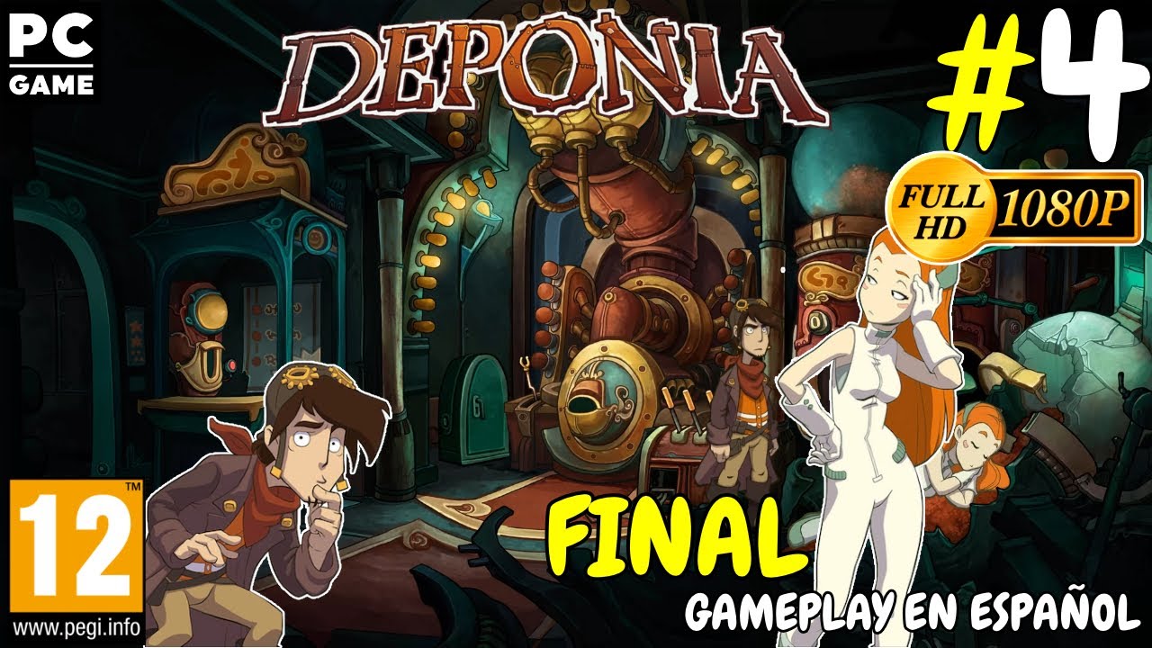 DEPONIA Gameplay en Español FINAL [FULL HD 60FPS] - Sin Comentarios ...
