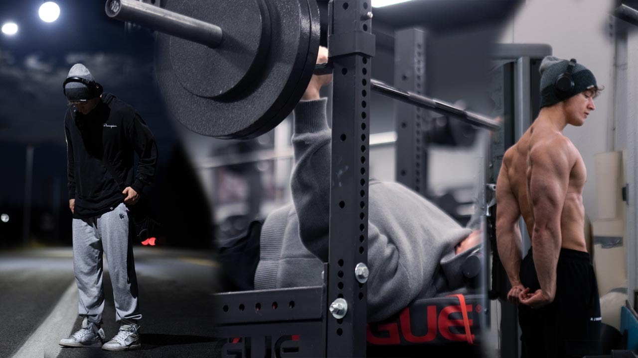 Push Day and Intensity | YoungLA BlackFriday Haul - YouTube