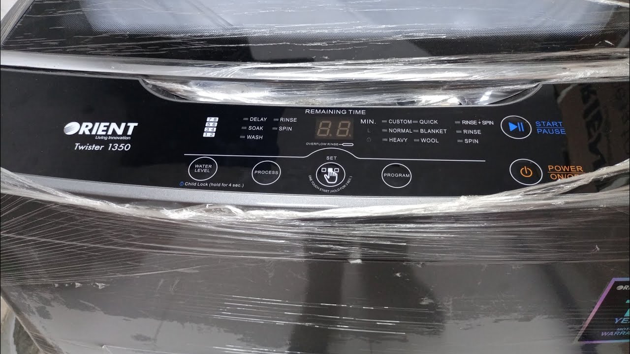how to use orient #1150..1350# fully automatic washing machine all ...