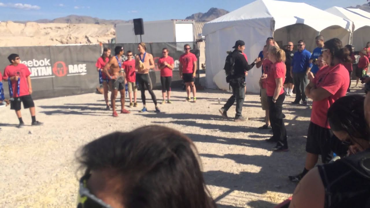 Glenn Racz winning vegas Spartan super - YouTube