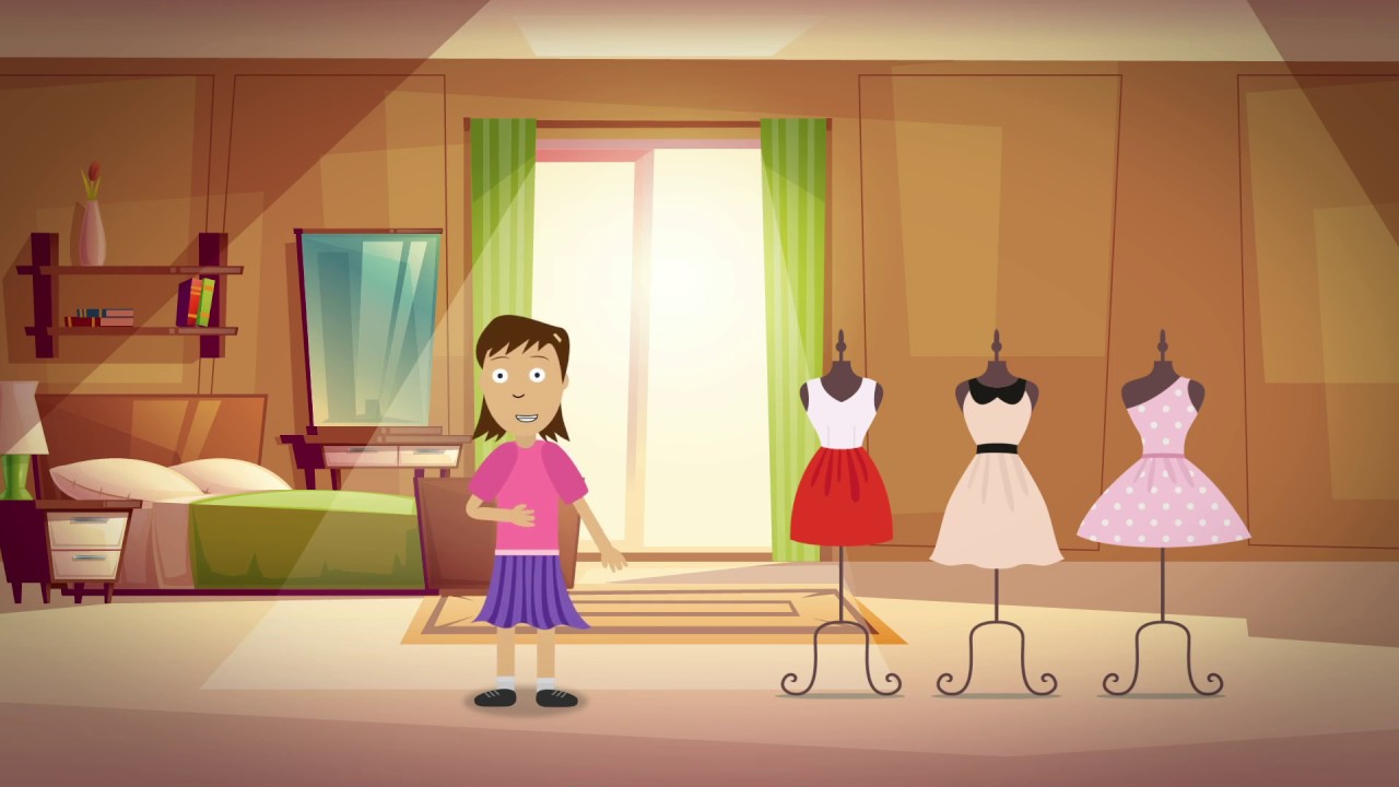 Alice animated 2D character - YouTube
