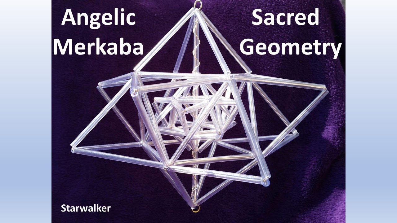 Spinning Angelic Merkaba Sacred Geometry - YouTube