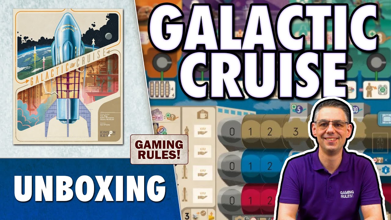 «Галактический круиз» (Galactic Cruise) — настольная игра Crowd Games