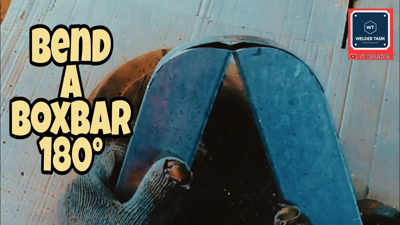 Teknik bending Manual besi hollow 180° by WELDER TASIK - YouTube