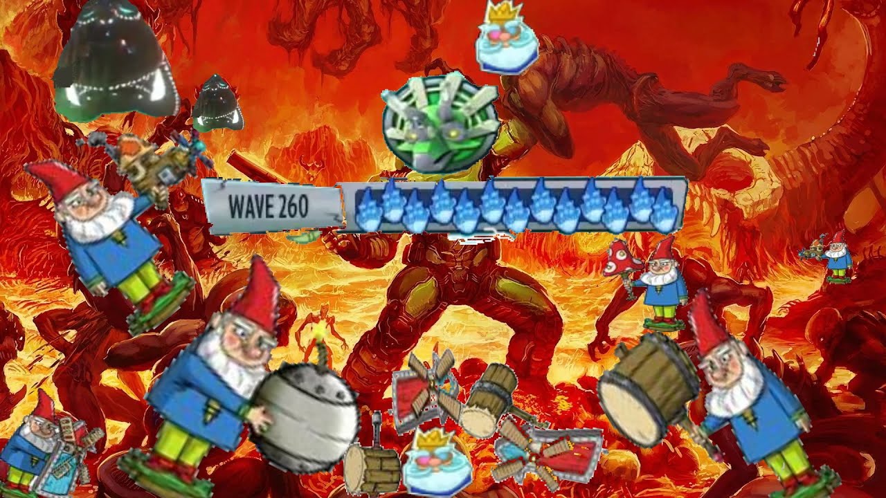 Wave 260 infinity time... Plants vs Zombies GW2 - YouTube