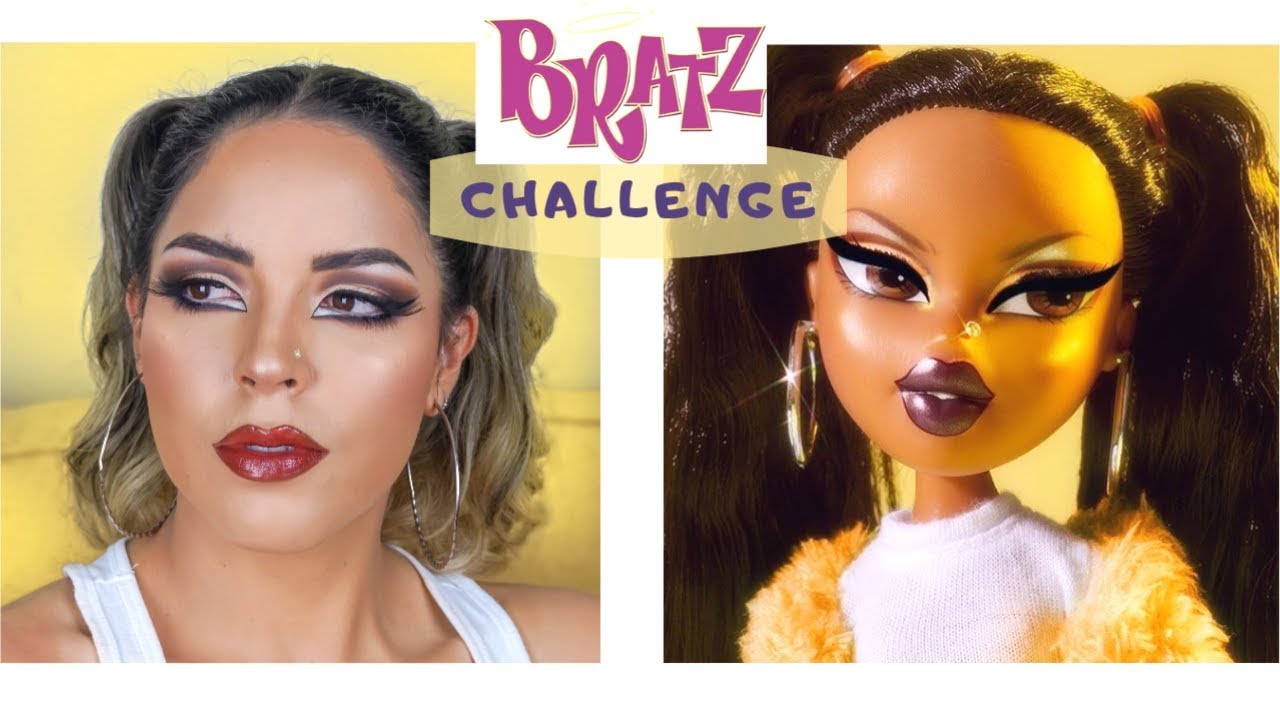 THE BRATZ CHALLENGE / RETO: ME TRANSFORMO EN UNA MUÑECA - YouTube