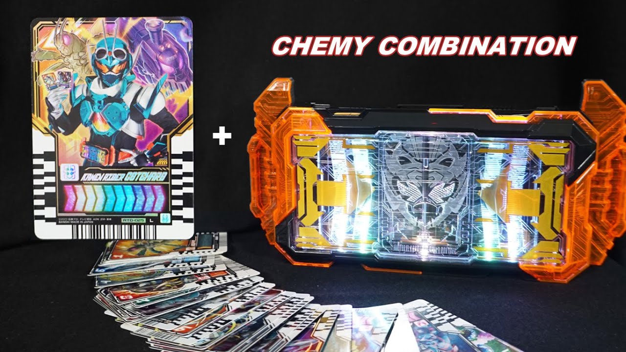 DX GOTCHARDRIVER Combo! Ride Chemy cards | Kamen Rider Gotchard - YouTube