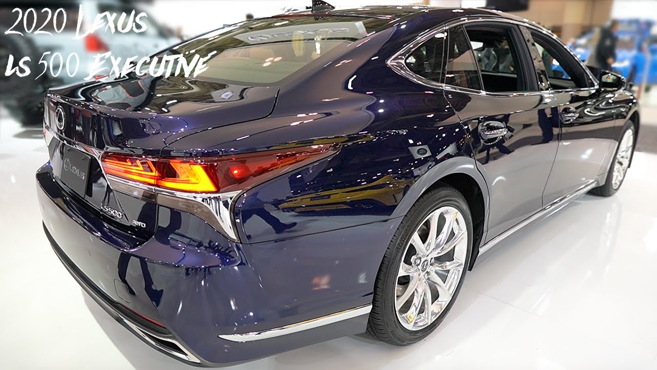 2020 Lexus ls 500 Executive - Exterior and Interior Walkaround - YouTube
