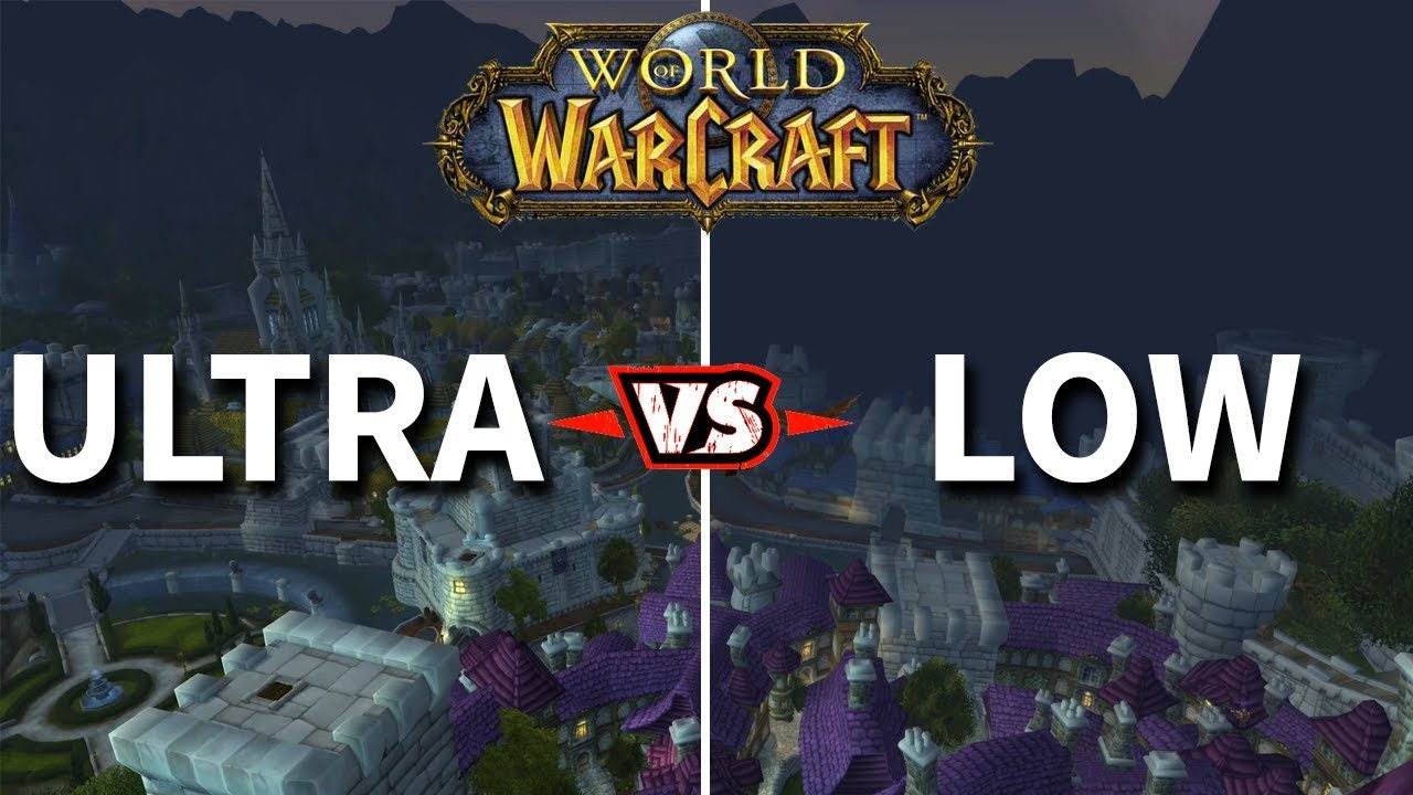 React - LOW vs ULTRA - World of Warcraft - YouTube