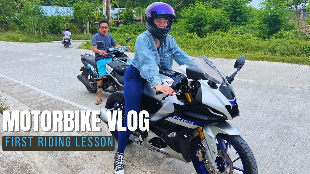 My first time riding a SPORTBIKE - 2023 Yamaha YZF-R15M🇵🇭 - YouTube