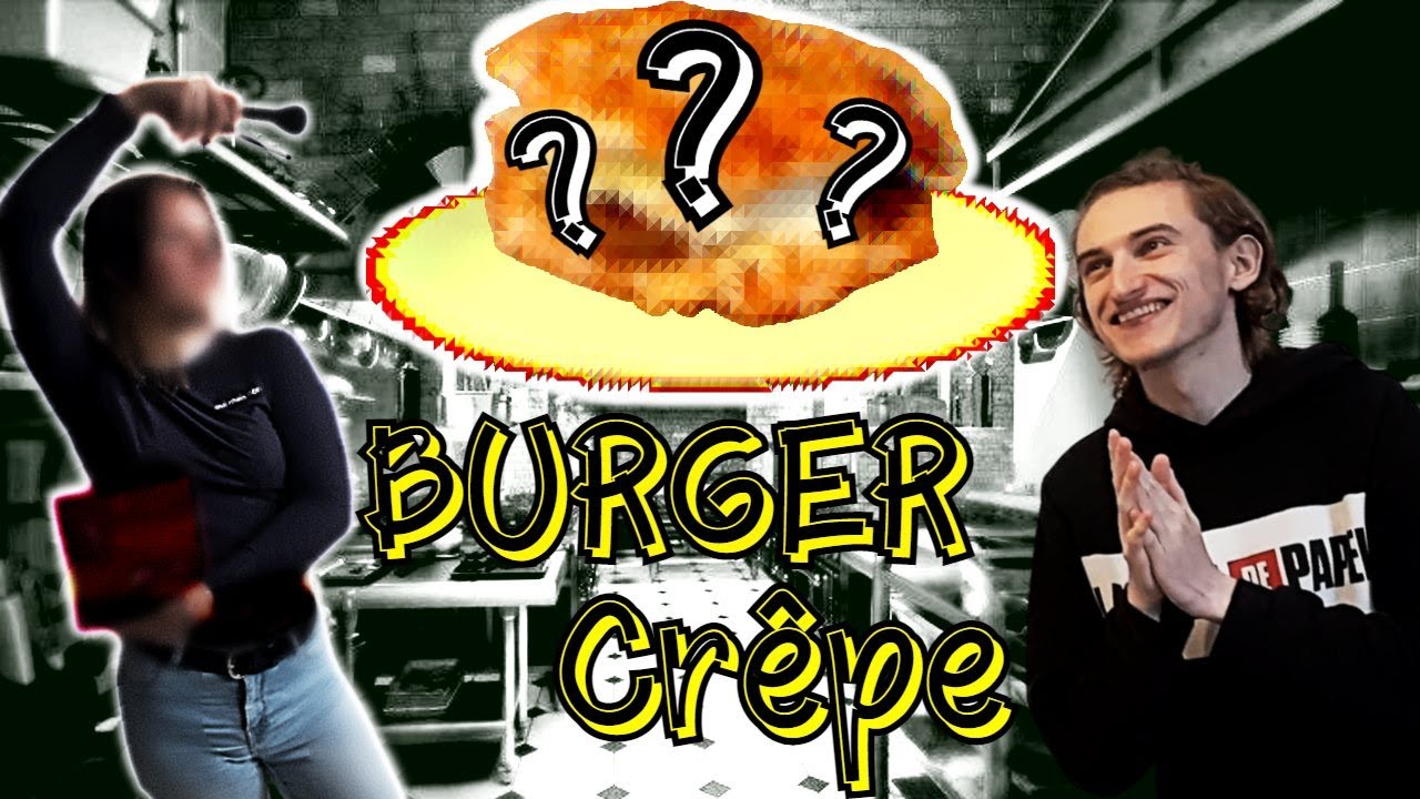 BURGER CRÊPE! On cuisine en couple... ?/10 - YouTube