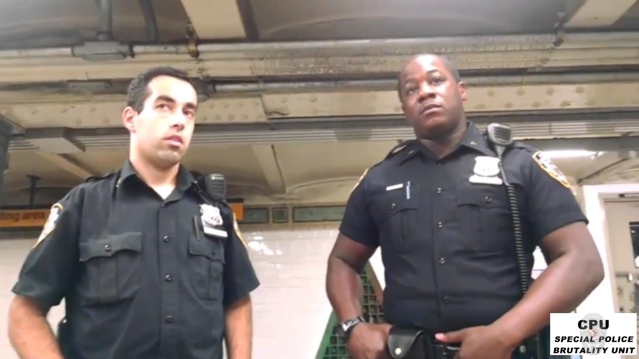 NYPD Transit District 4 Officers Get Owned By Copwatch Patrol Unit CPU ...