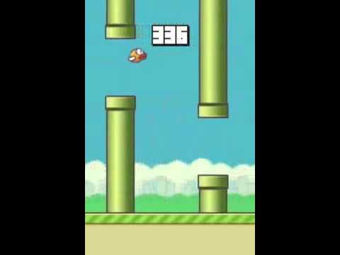 Flappy Bird World record score 1000 POINTS clip3 - YouTube