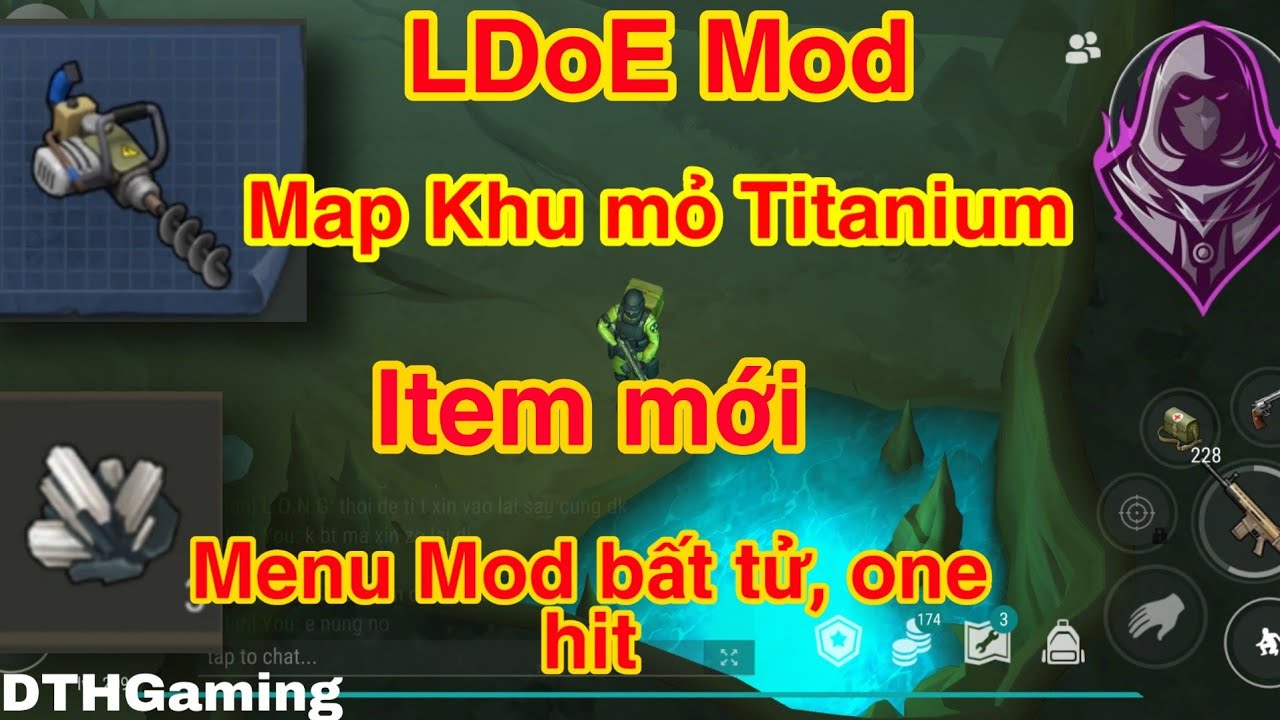 [LDoE]_*NEW UPDATE* Map đảo mới cùng với quặng Titanium trong bản Mod ...