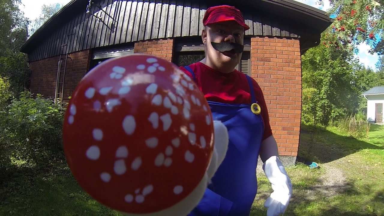 Super Mario Magic Mushroom Stash - YouTube
