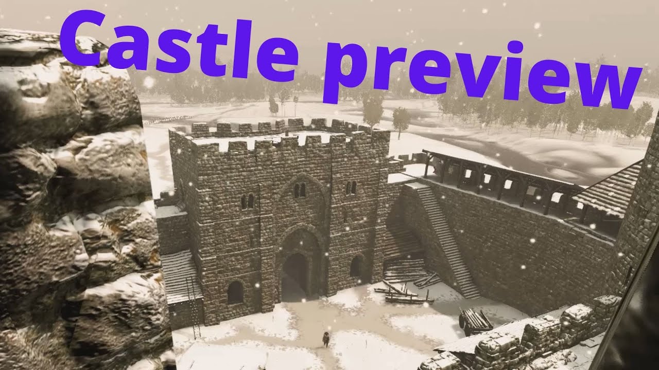 Mount & Blade II: Bannerlords - Castle walls preview, tier I, II and ...