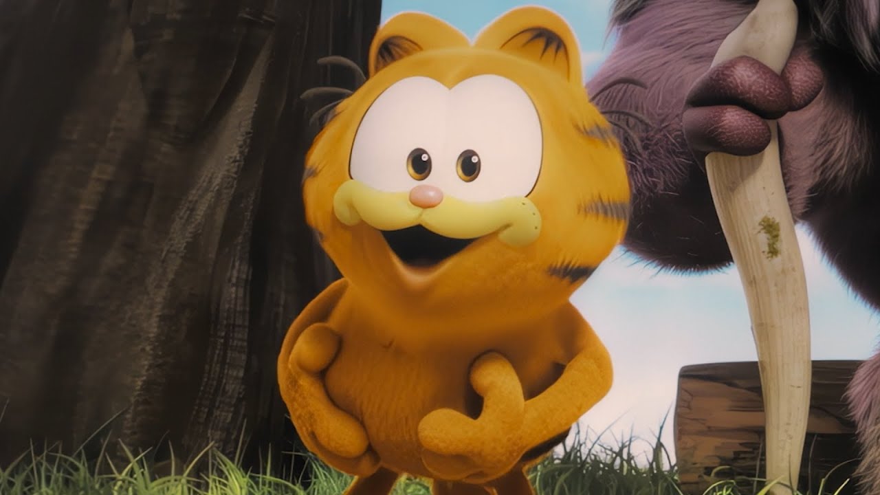 Garfield Sings Otto's Jingle To Get His Help Garfield Movie 2024 - YouTube