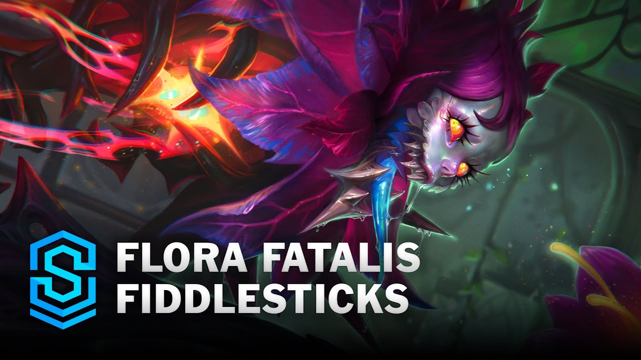 Flora Fatalis Fiddlesticks Skin Spotlight - League of Legends - YouTube