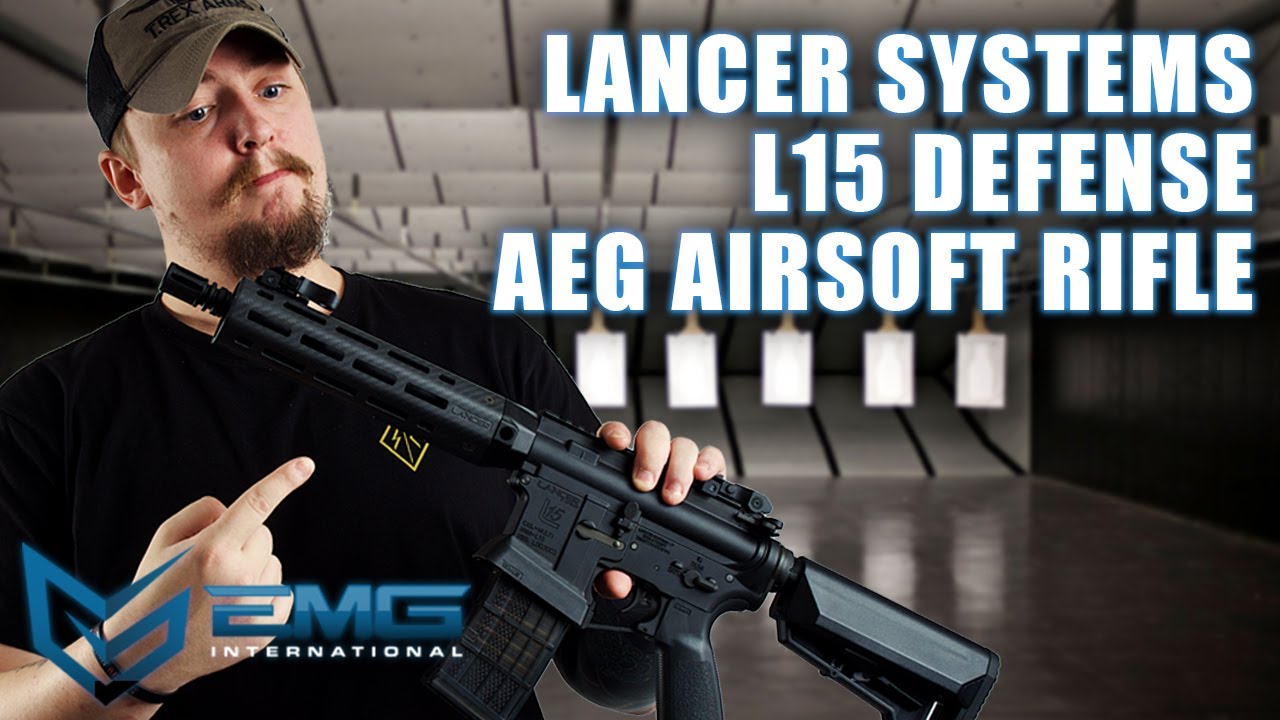 Carbon Fiber!?!? - EMG Lancer Systems L15 Defense AEG Review | RedWolf ...