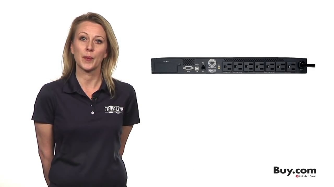Tripp Lite SMART500RT1U Smart 500VA UPS 1U Rackmount Line Interactive 6 ...