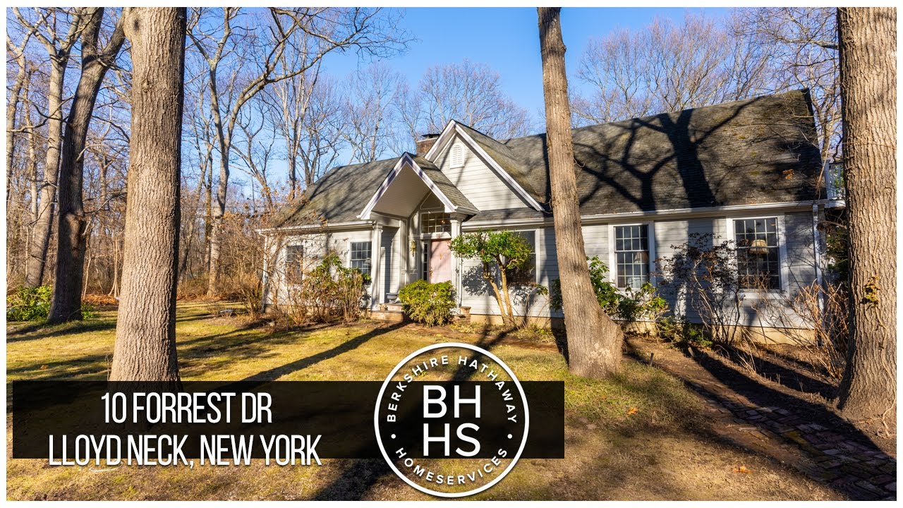 Welcome To 10 Forrest Dr, Lloyd Neck, NY - YouTube
