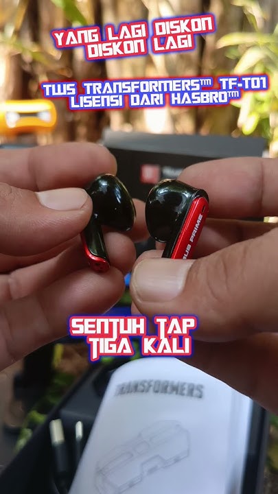 TF-T01 tws transformers™ lisensi dari hasbro™ link beli di deskripsi - YouTube