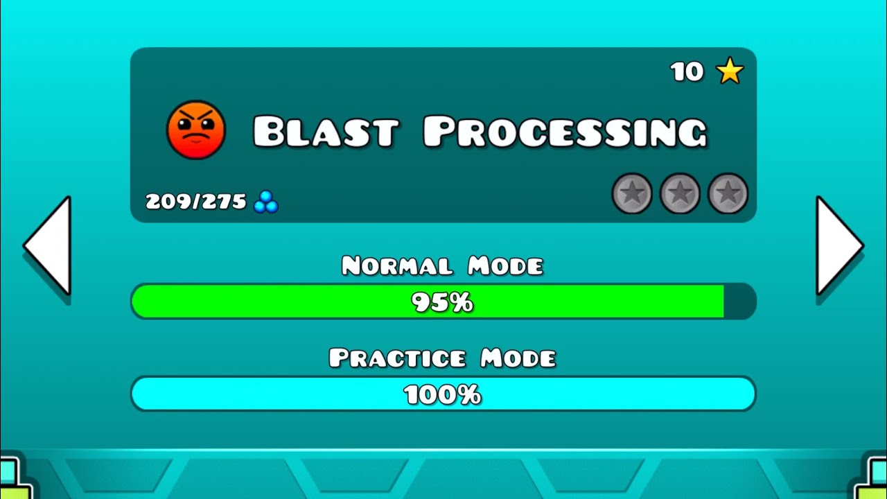Blast Processing - You win! - GD - YouTube