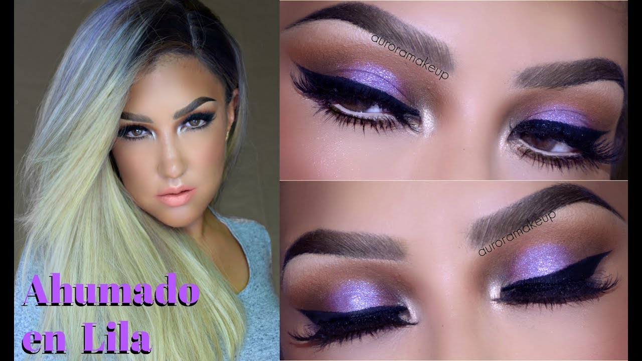 Maquillaje Spot light en LILA (productos nuevos) / LiLIAC halo makeup ...