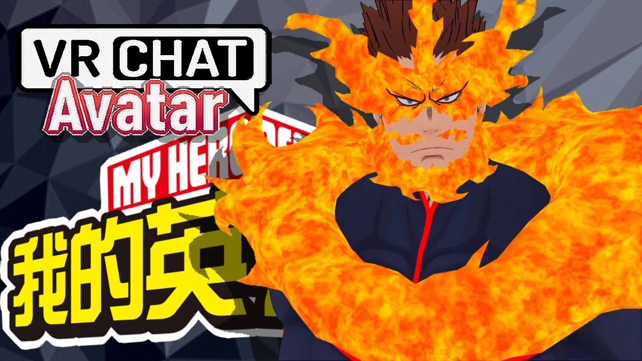 Endeavor Avatar My Hero Academia VRchat - YouTube