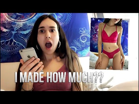 FIRST Time Using Onlyfans!! (1 Weeks Earnings, NOT famous)