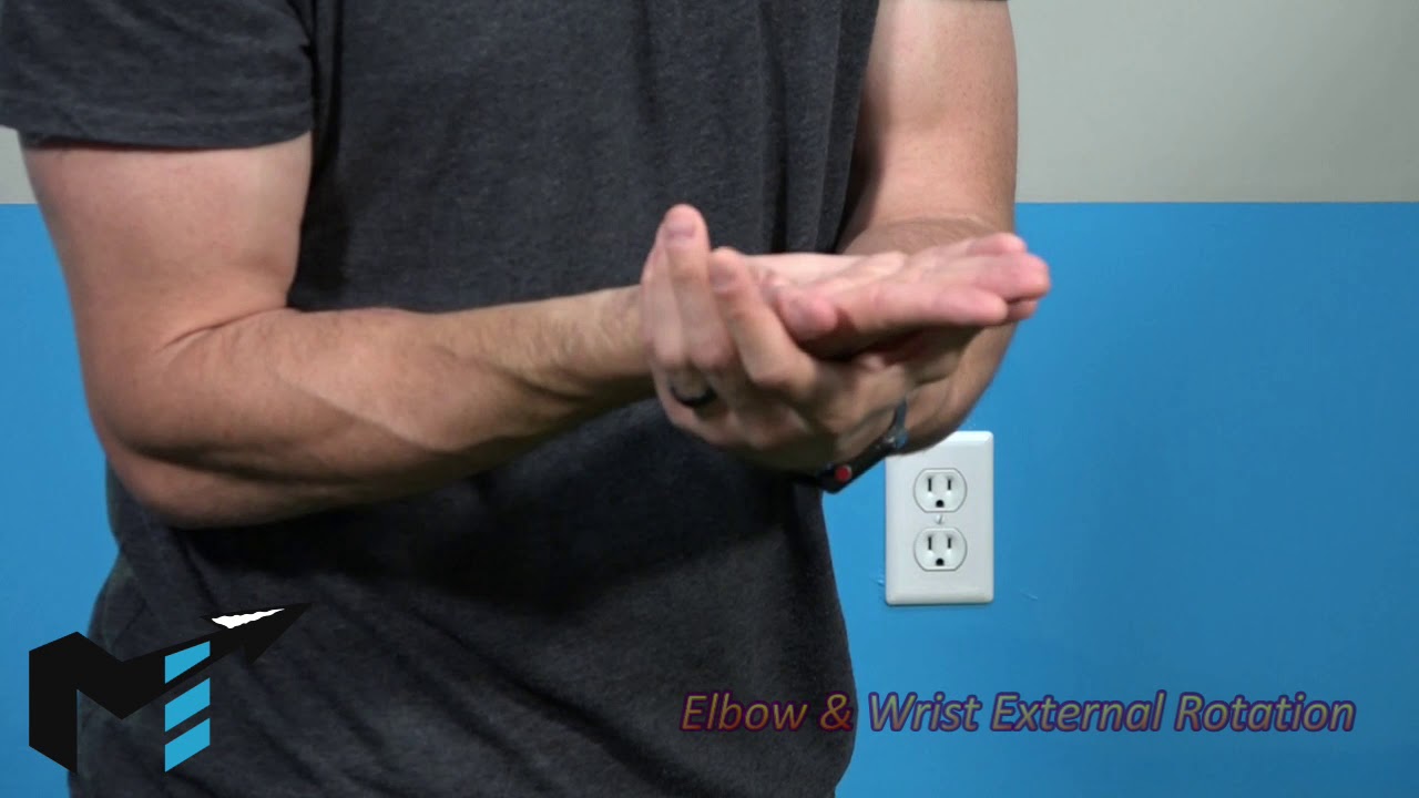 Elbow External Rotation PAILs & RAILs- Exercise Instruction - YouTube