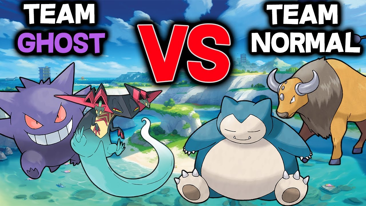 Ghost Pokemon VS Normal Pokemon..Then we FIGHT! - YouTube