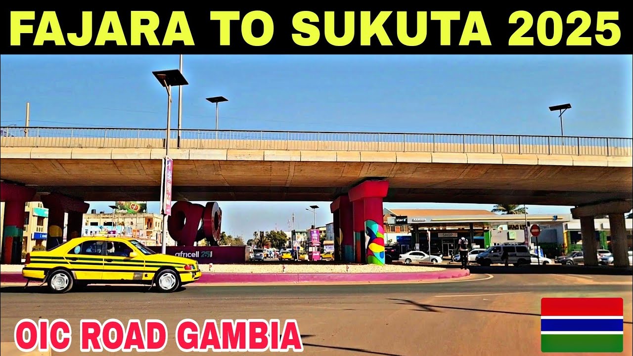 Exploring Gambia 2025 | Fajara to Sukuta via Senegambia new OIC road ...
