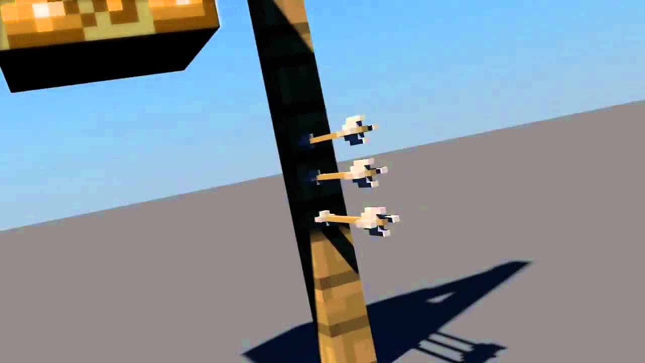 Minecraft Animation - Bow and Arrow Test | HD - YouTube
