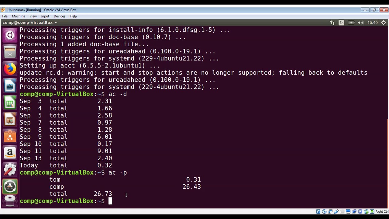 How To Monitor User Activity On Linux With Acct And Display Connect How To Monitor User Activity On Linux With Acct And Display Connect