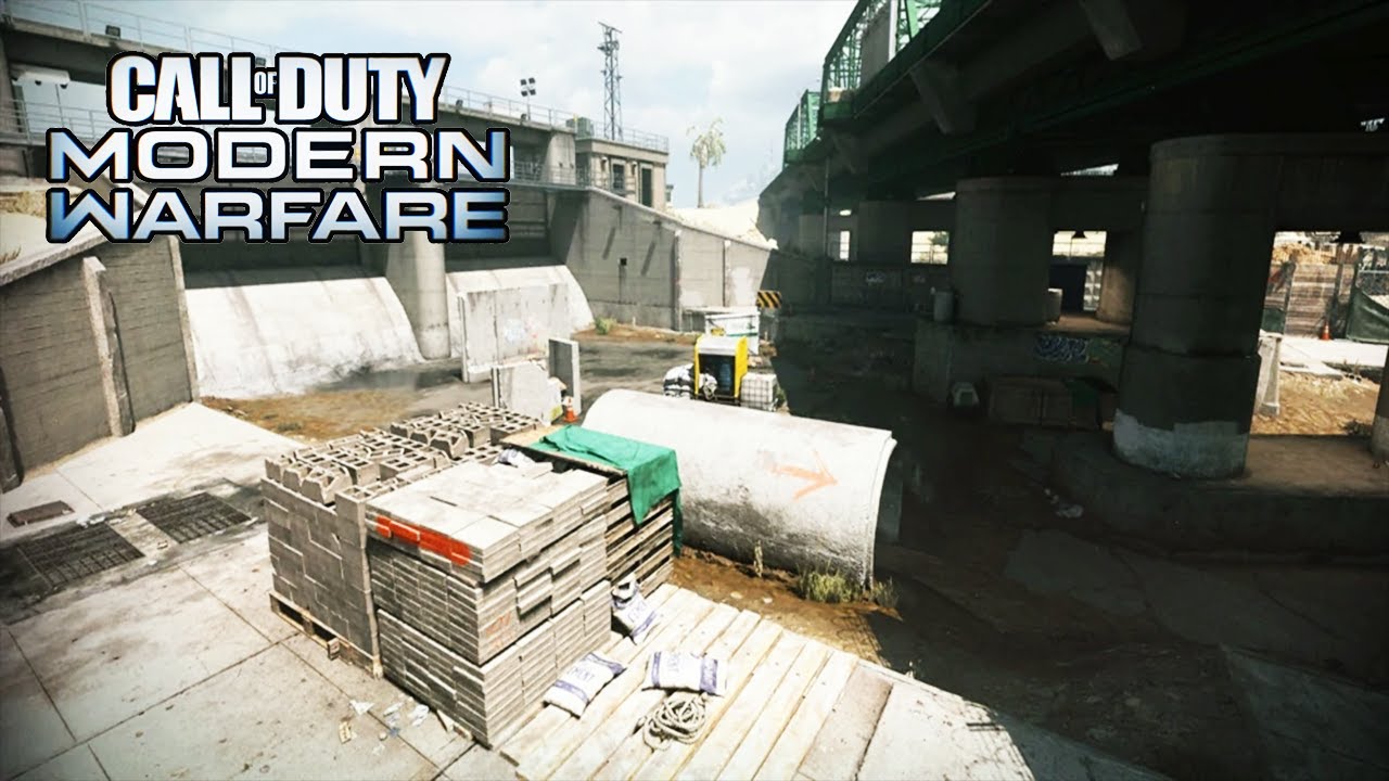 Call of Duty Modern Warfare 2019 Multiplayer Map Drainage Gameplay ...