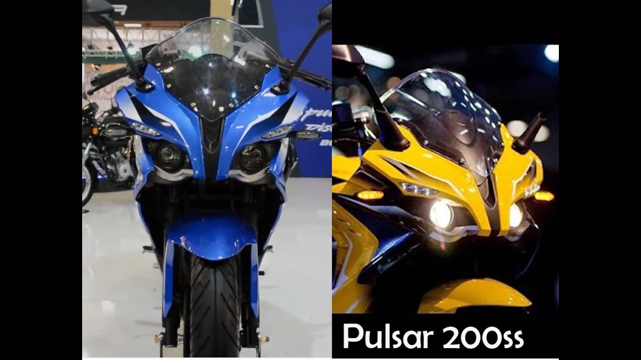 ALL New Pulsar 200SS / RS200 2015 ( Blue & Yellow) - YouTube
