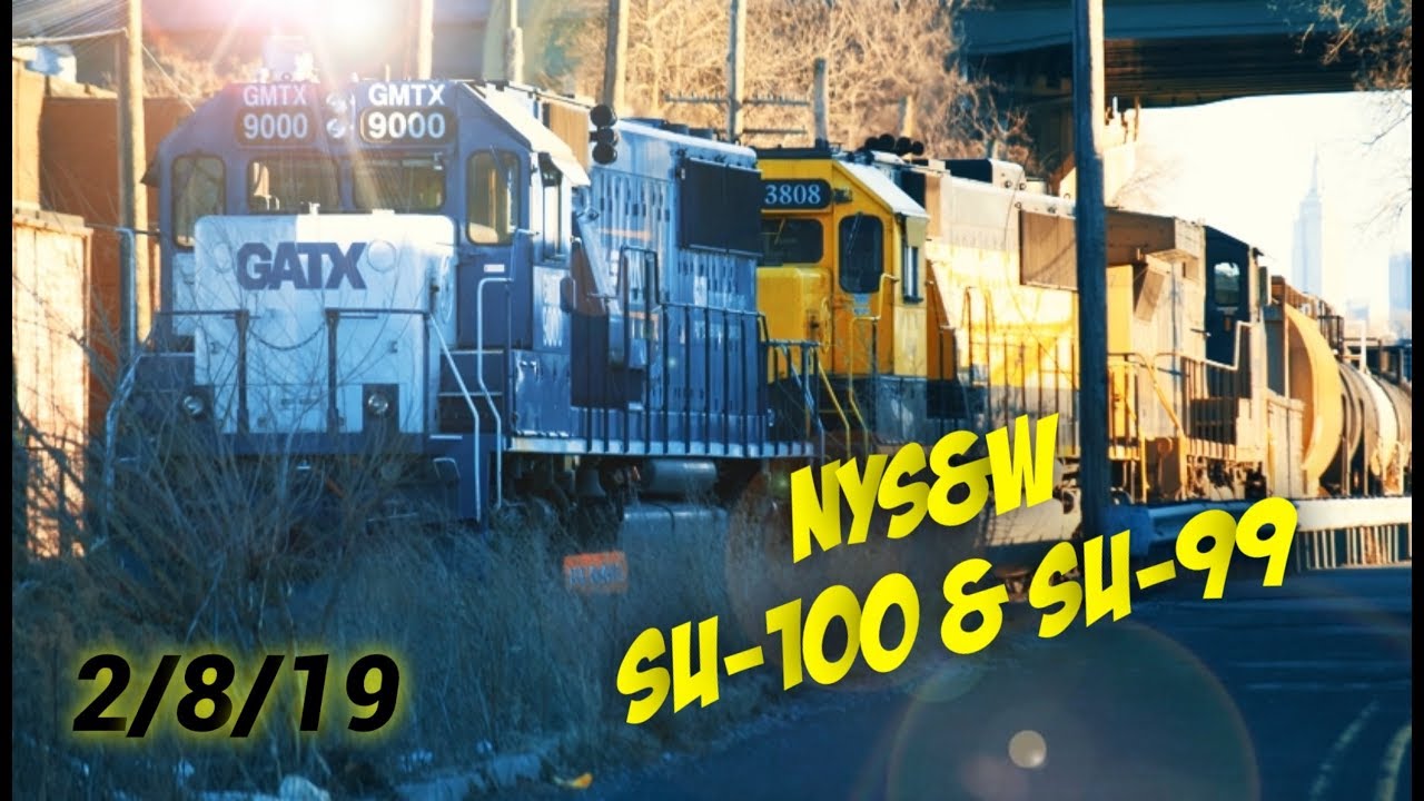NYS&W SU-100 & SU-99 WITH GMTX 9000 2/8/19 - YouTube