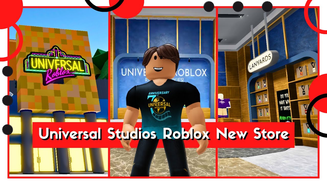 NEW "The Universal Store" Tour | Now Open at Universal Studios Roblox ...
