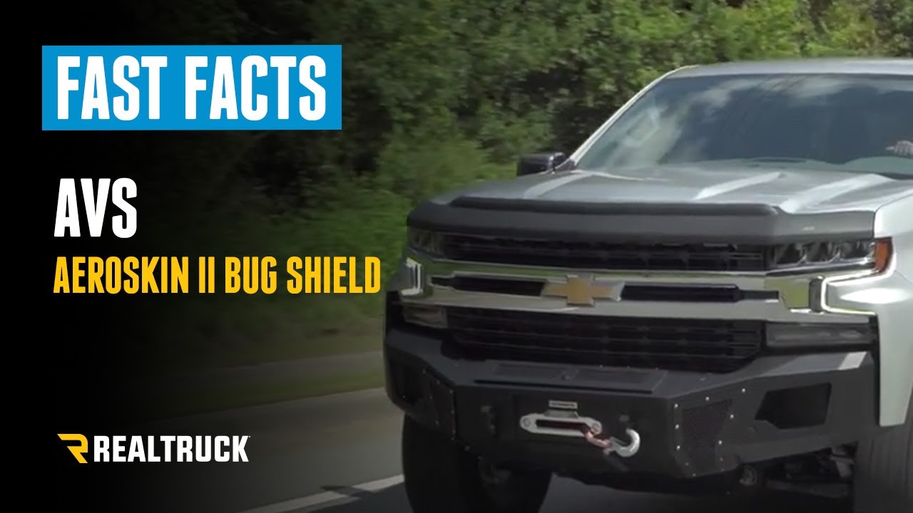 AVS AeroSkin II Bug Shield Fast Facts - YouTube