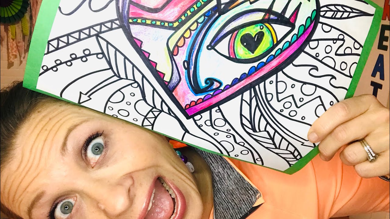 Emphasis Heart - A Simple Lesson About Contrast - YouTube