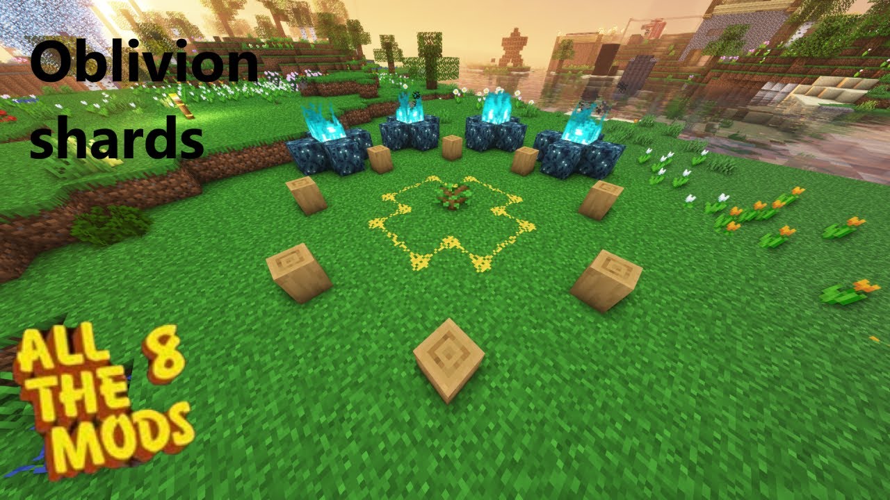 Modded minecraft: All the mods 8 - Oblivion shards #40 - YouTube