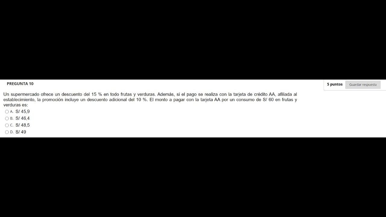 UNIVERSIDAD DE LIMA / MISCELANEA DE EJERCICIOS TIPO EXAMEN DE ADMISION ULIMA - YouTube