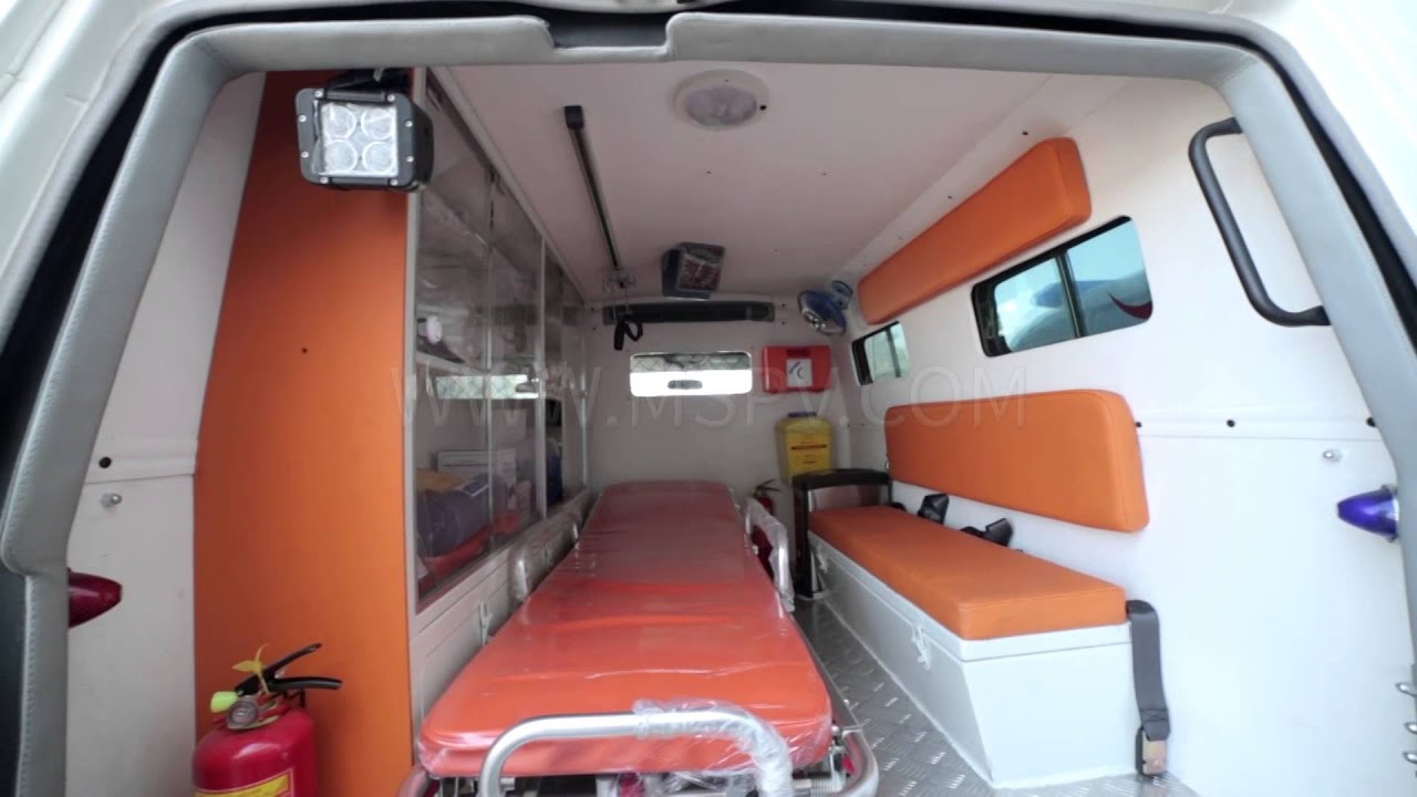 MSPV Armoured Bulletproof Ambulance - YouTube