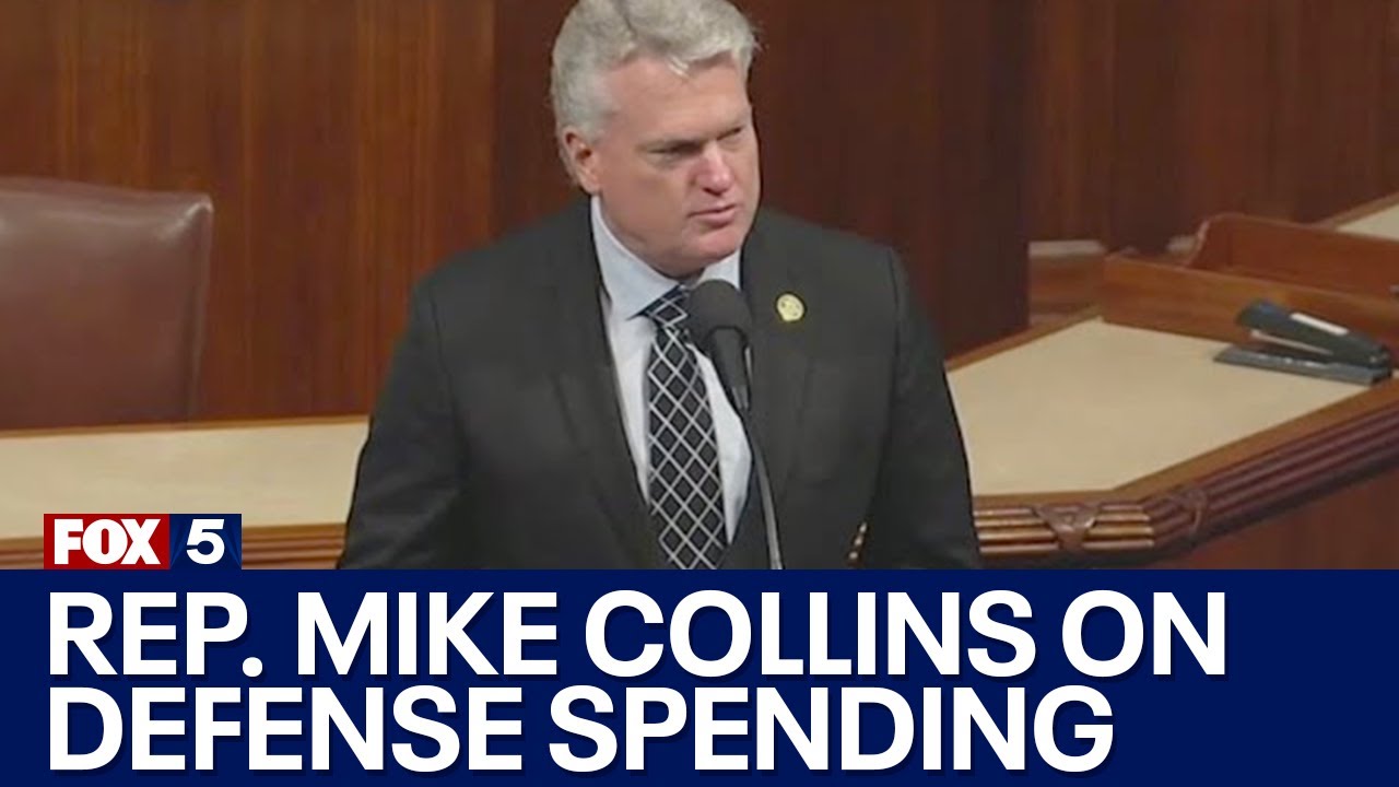 Georgia's Rep. Mike Collins on defense spending | FOX 5 News - YouTube
