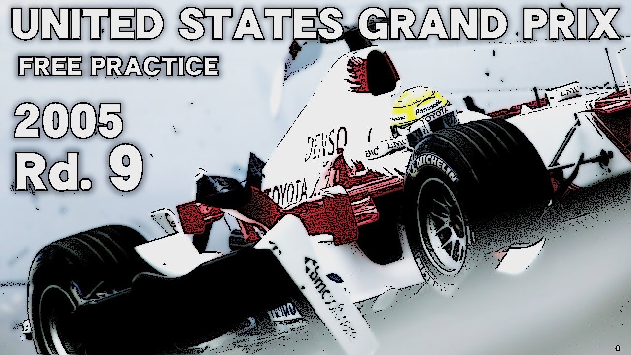 2005 United States Grand Prix Free Practice Schumacher Raikkonen Takuma ...